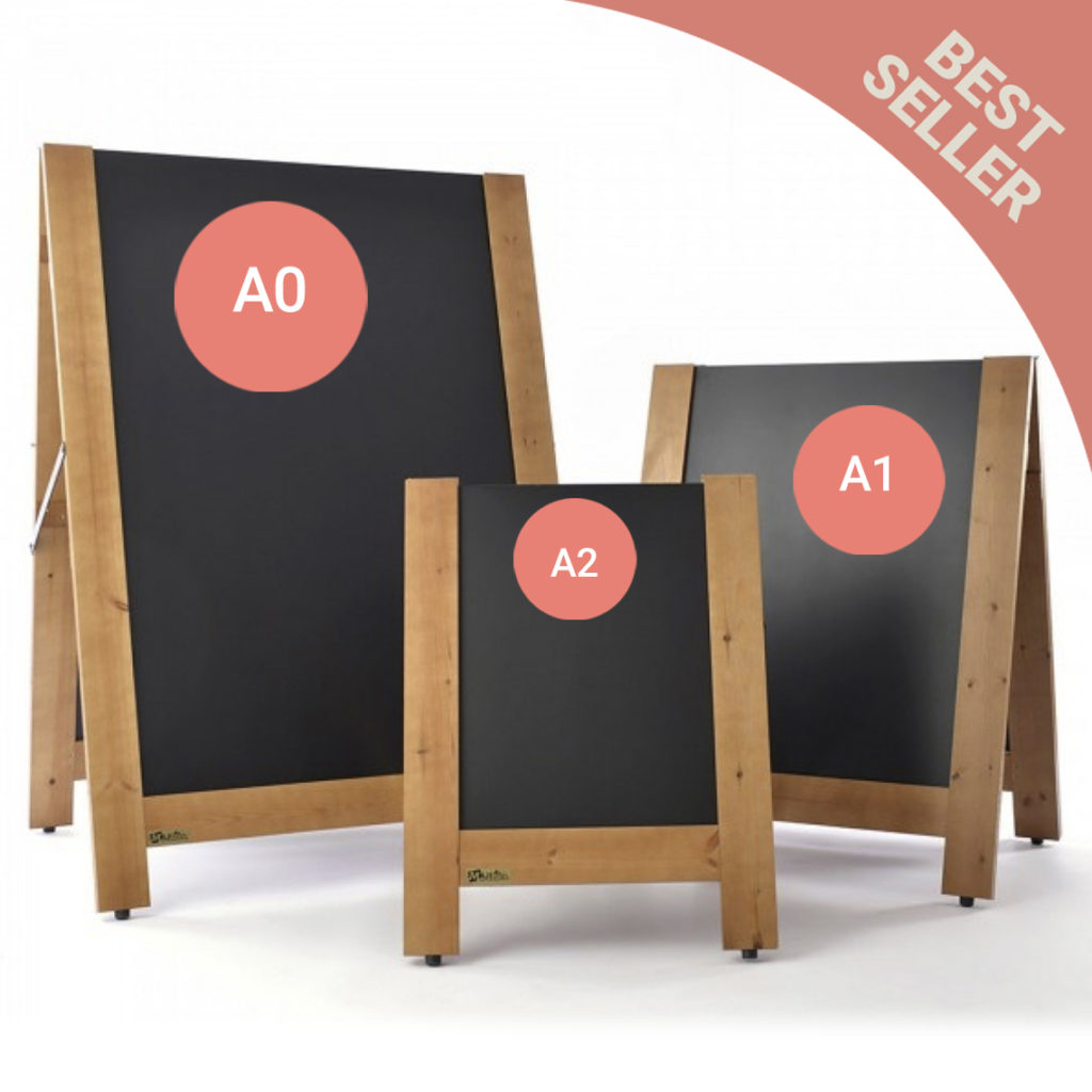 Reversible Wooden A-Board - Very Strong - 3 sizes available