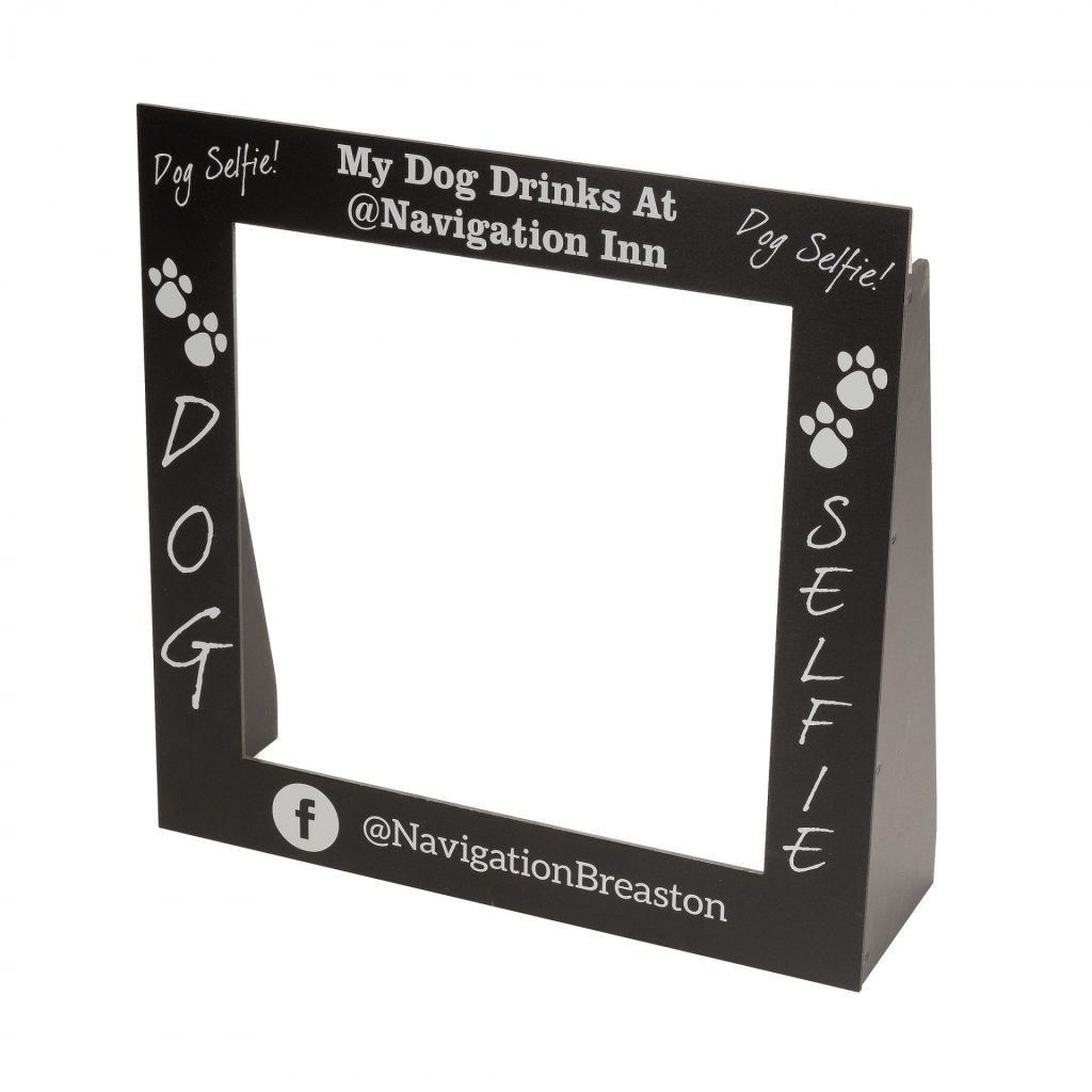 Dog Selfie Free-Standing Frame - Majisign
