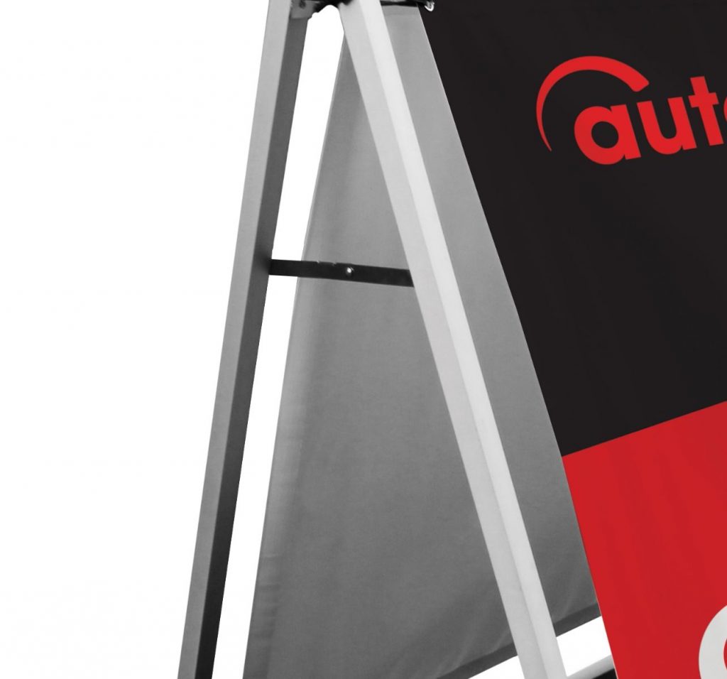 Metal Banner Frame - Robust design - Easy assemble