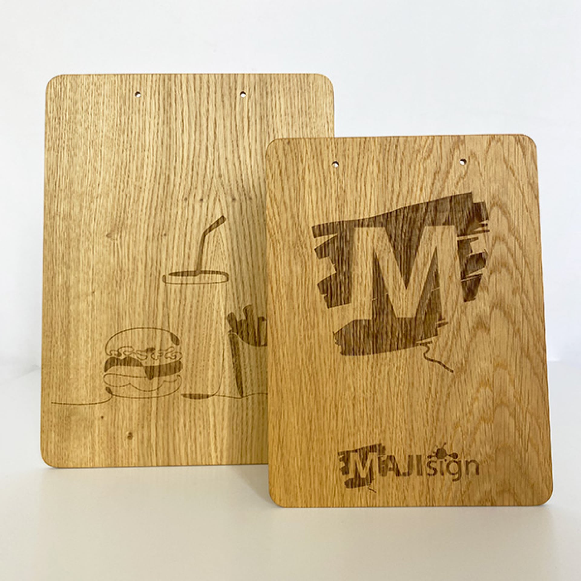 Wooden Menu Holders & Clipboards | Branded Boards for Restaurants ...
