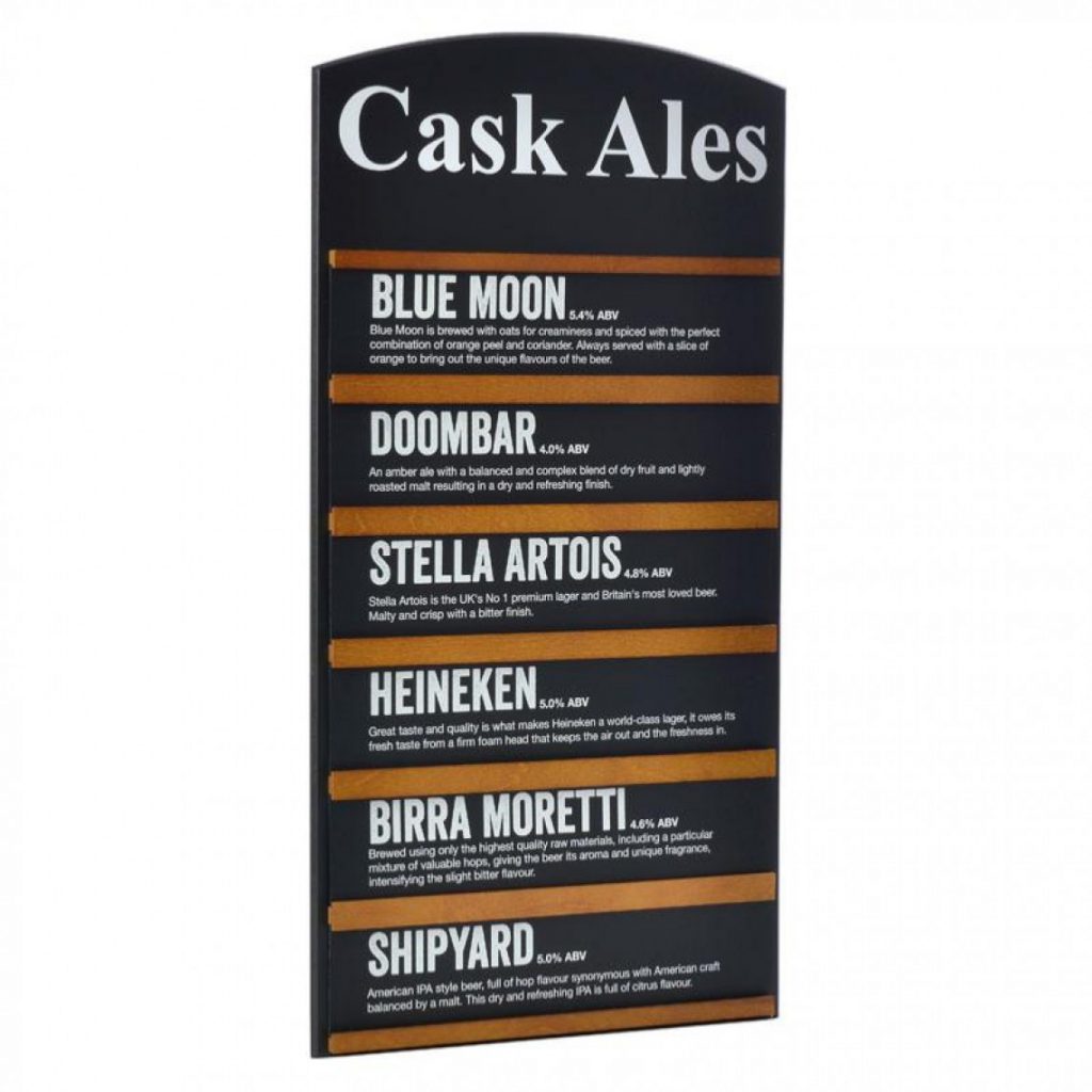 Premium Slatted Board - Majisign