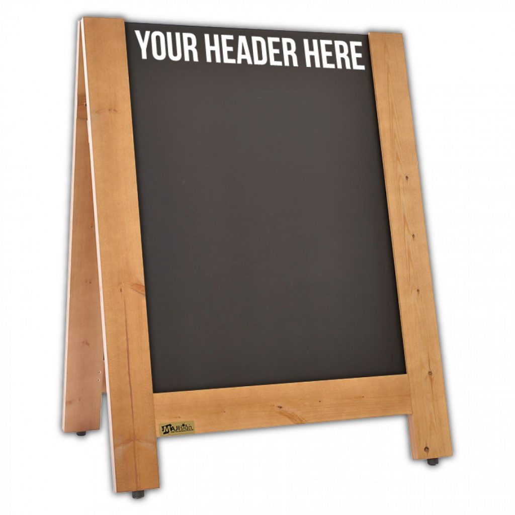 Reversible Wooden A-Board - Very Strong - 3 sizes available