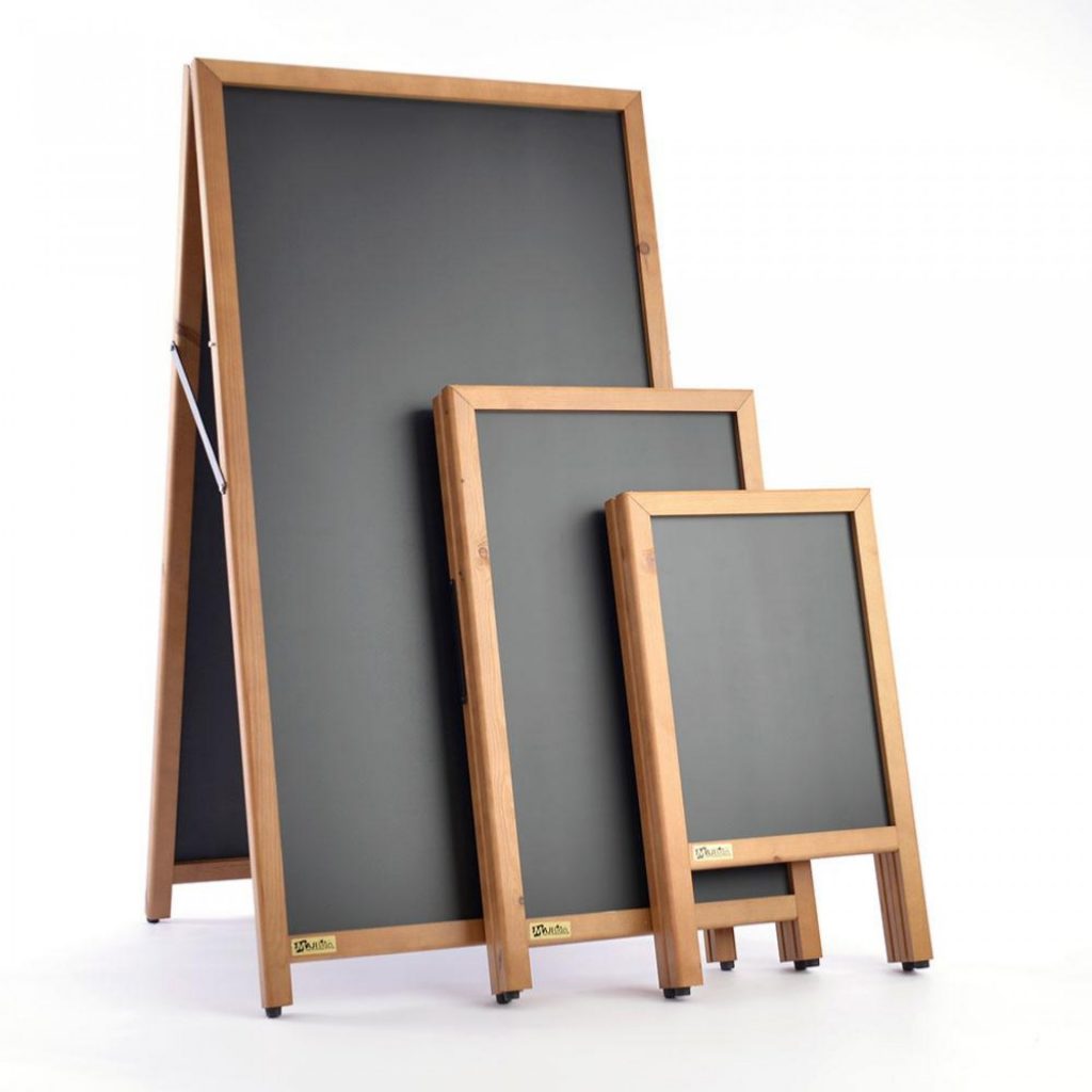 Fixed Chalkboard A-Boards - Majisign