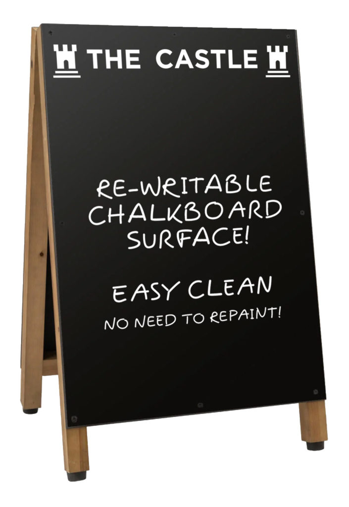 Sturdy Wooden Pavement Sign - 3 sizes available. Strong product and ...